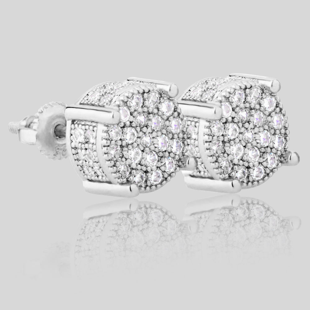 Maddox Studs (White Gold)